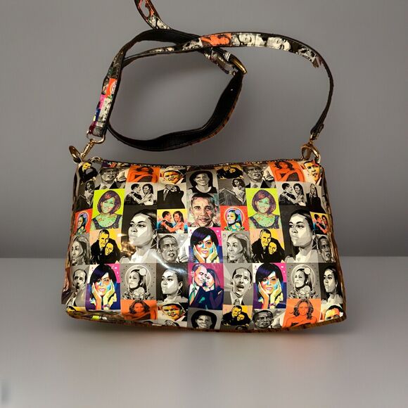 Magazine | Bags | Michelle Obama Magazine Cover Collage Handbag ...